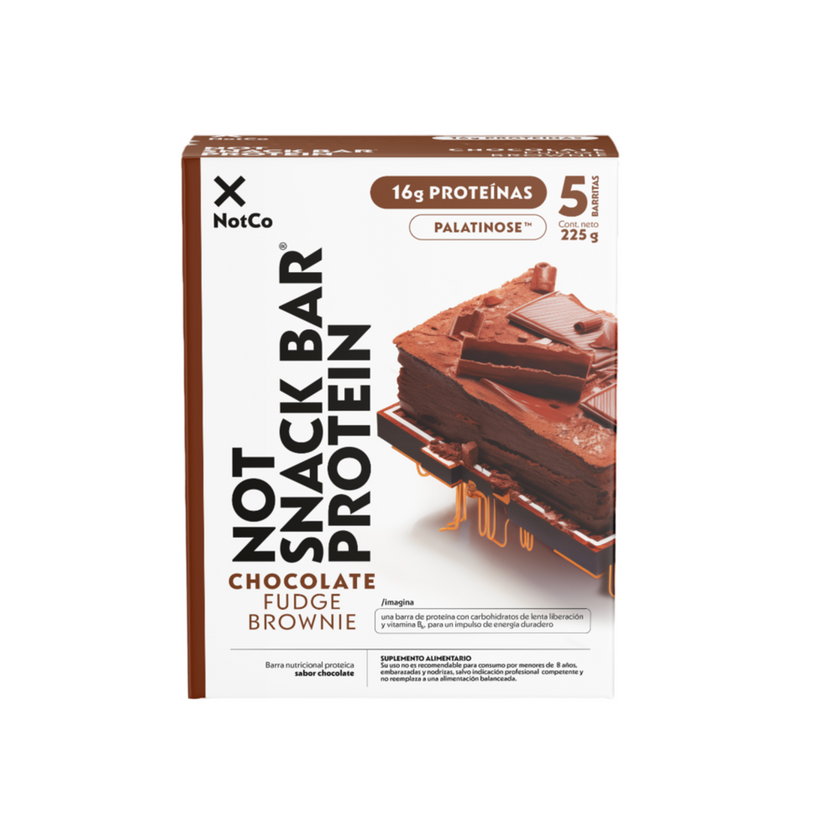 NotSnack Bar Protein Brownie 5 un – Tienda NotCo