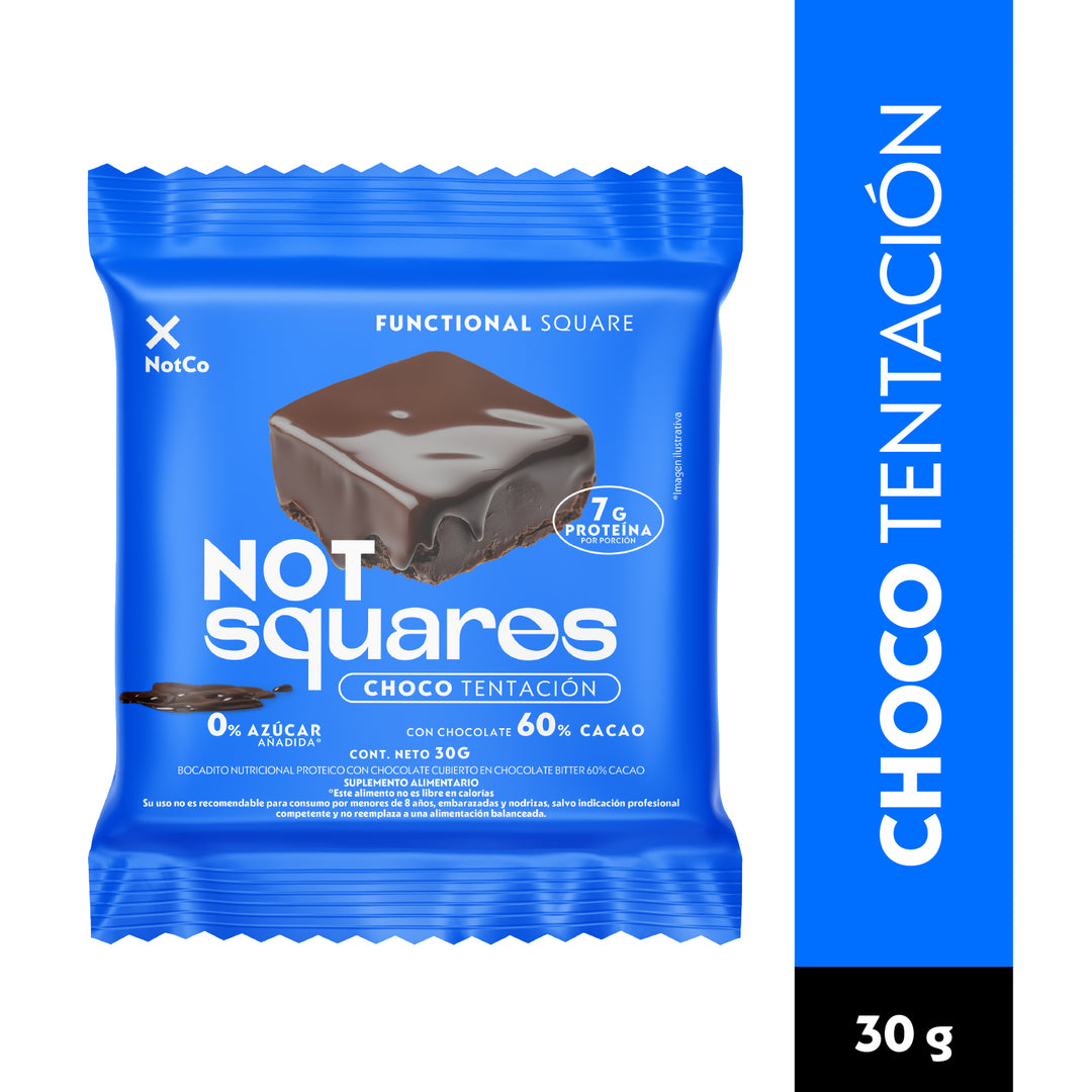 NotSquare choco tentación 5un – Tienda NotCo