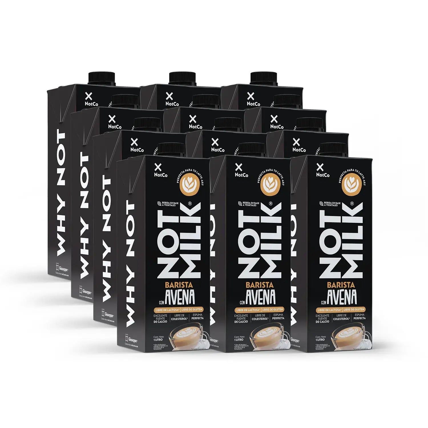 Bebida Vegetal NotMilk Barista 1LT 12 x 1L – Tienda NotCo