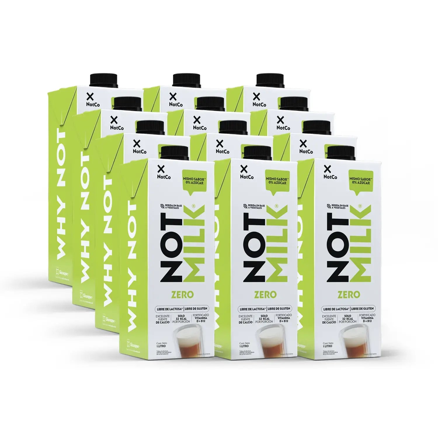 Pack Bebida Vegetal Sin Azúcar 12 x 1 L | NotMilk Zero – NotCo – Tienda ...