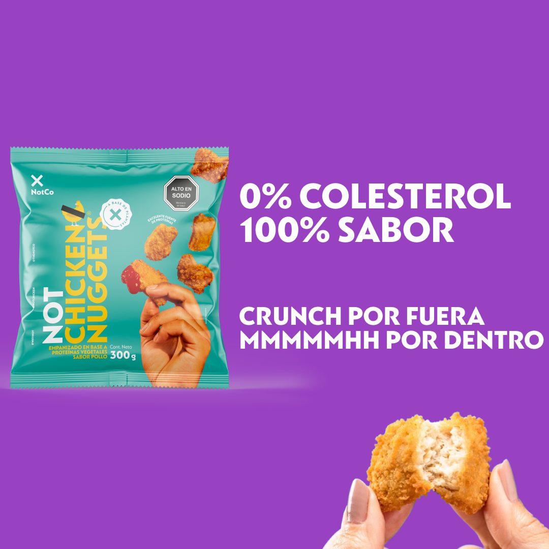 NotChicken Nuggets 300g Nuggets Vegetal – Tienda NotCo